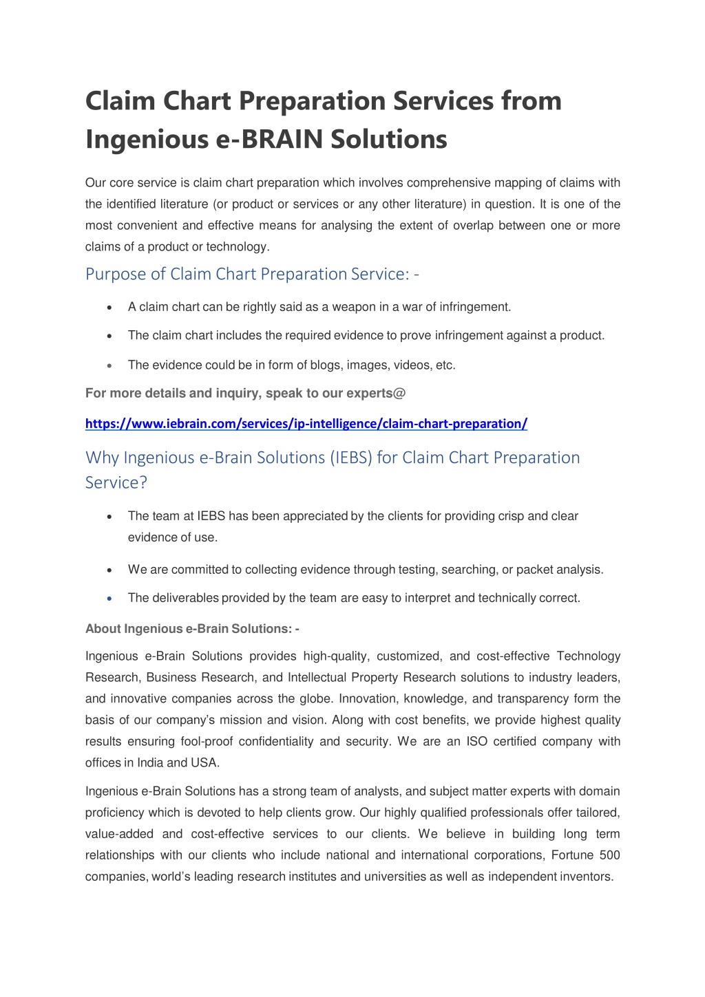 PPT - Claim Chart Preparation PowerPoint Presentation, free download ...