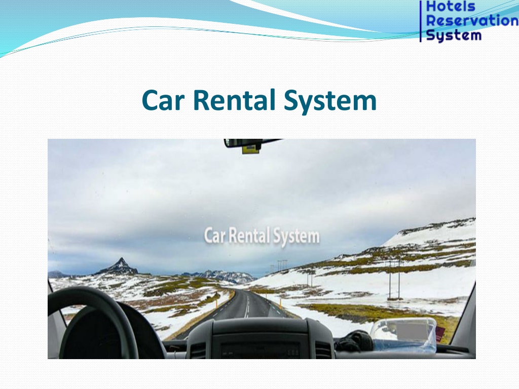 PPT - Car Rental System PowerPoint Presentation, free download - ID ...