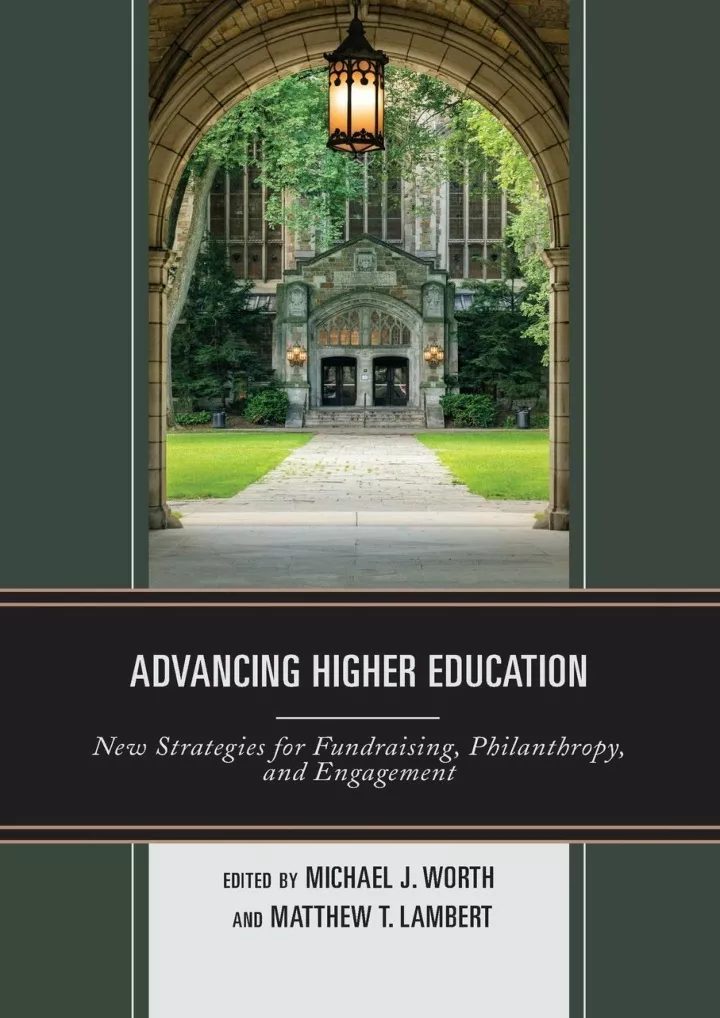 PPT - DOWNLOA T Advancing Higher Education New Strategies for ...