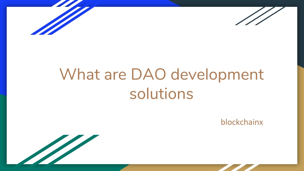 PPT - What are DAO development solutions7 PowerPoint Presentation, free download - ID:11727497