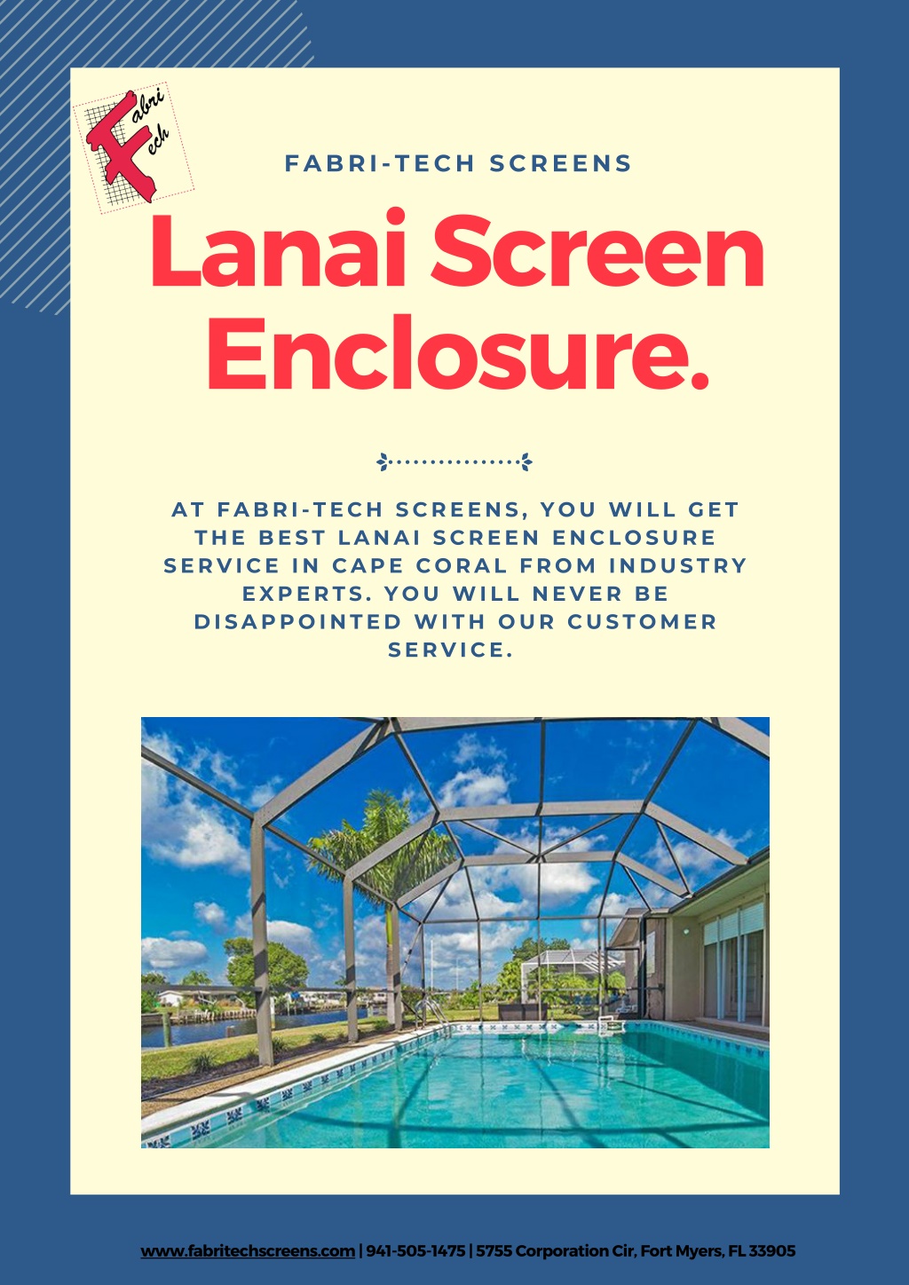 PPT - Lanai Screen Enclosures | Fabri-Tech Screens PowerPoint Presentation - ID:11729182
