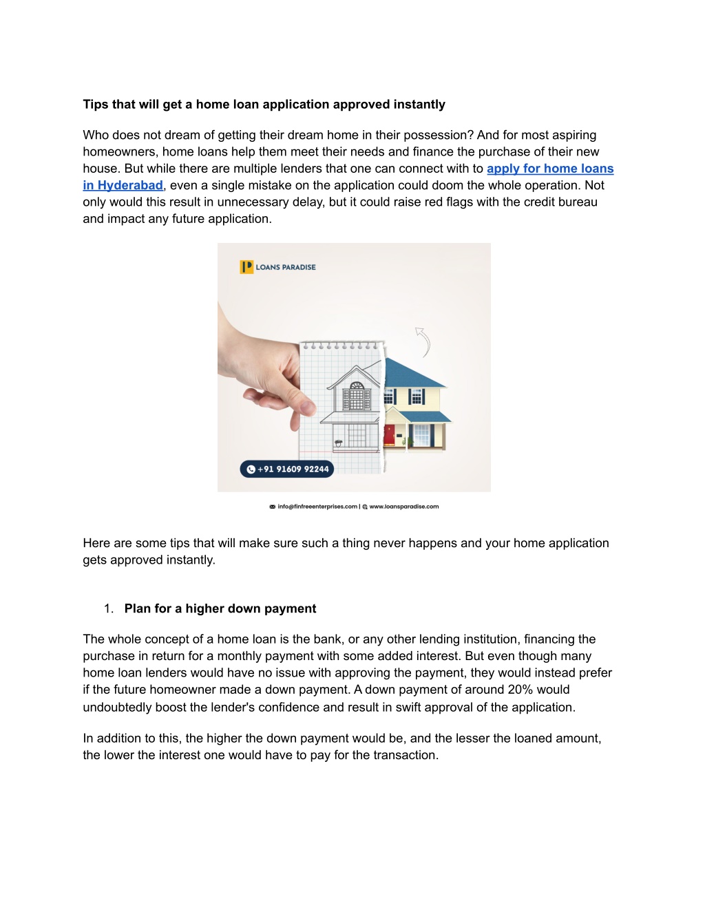 PPT - Tips that will get a home loan application approved instantly ...