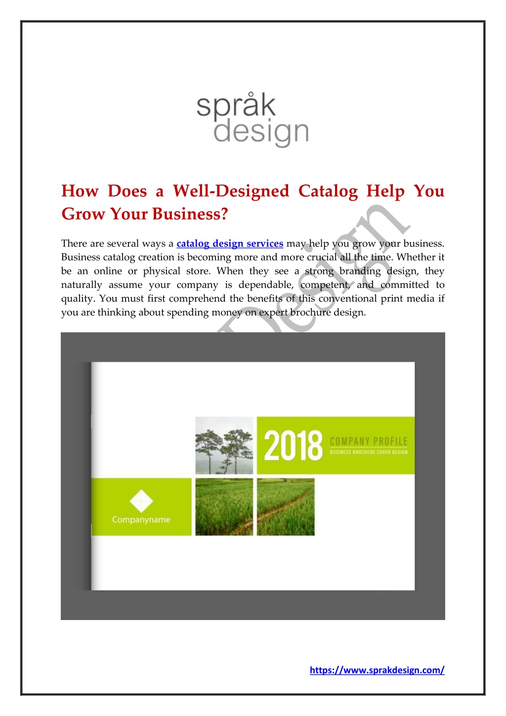 PPT - How Does a Well-Designed Catalog Help You Grow Your Business ...