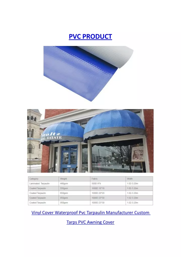 PPT - PVC PRODUCT PowerPoint Presentation, free download - ID:11736796