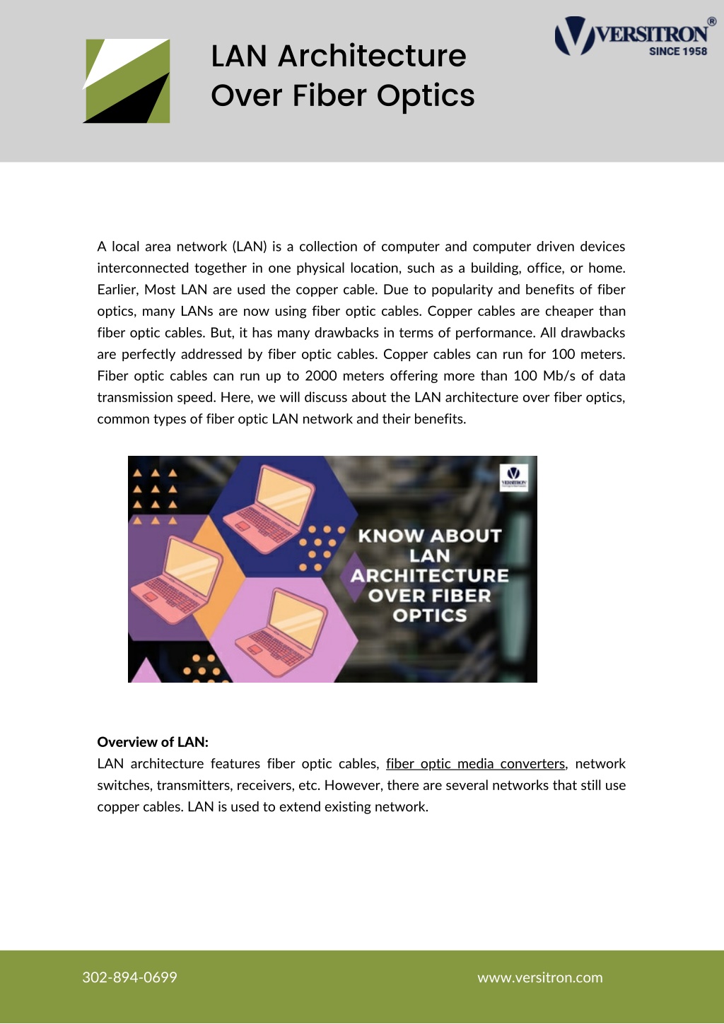 PPT - LAN Architecture Over Fiber Optics PowerPoint Presentation, free ...