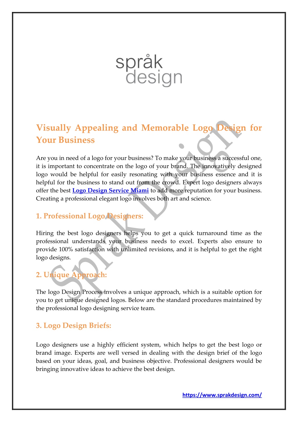 PPT - Visually Appealing and Memorable Logo Design for Your Business ...