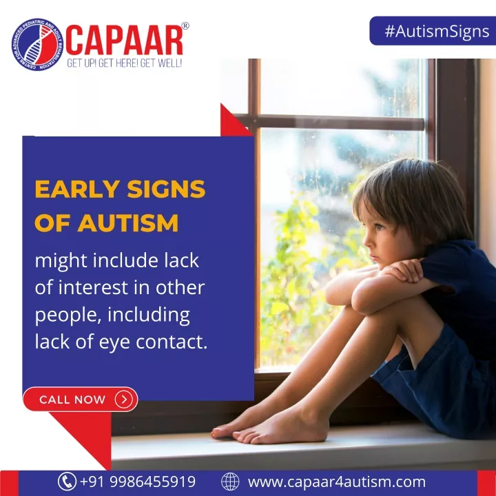 PPT - Know about early signs of autism | Best Autism Treatment in ...