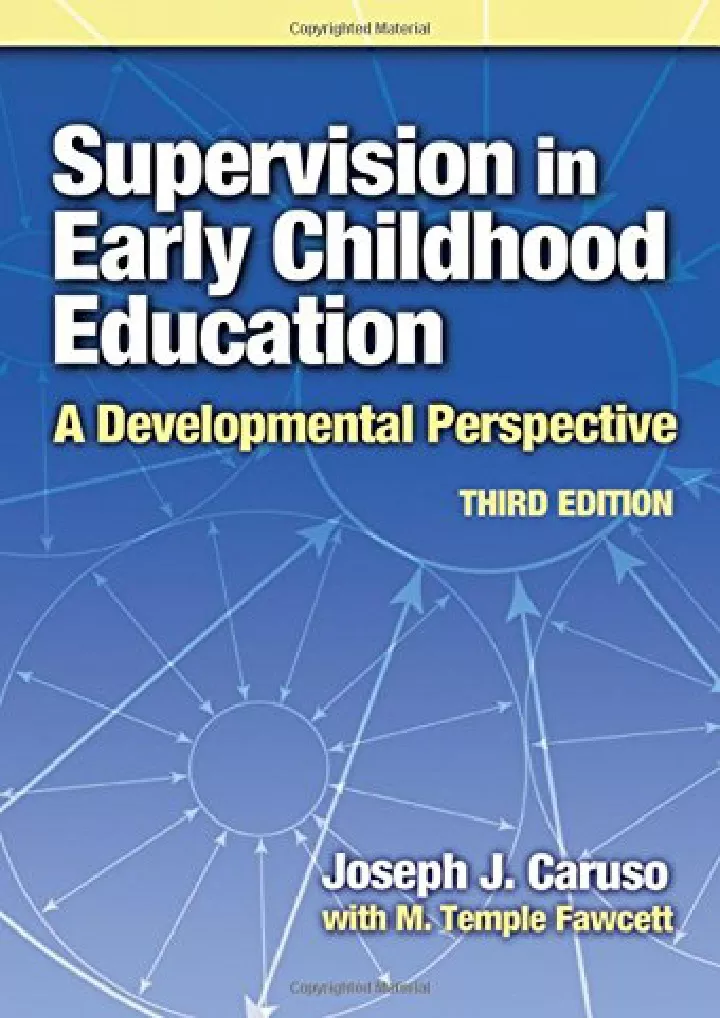 PPT - eBOOK Supervision in Early Childhood Education Early Childhood ...