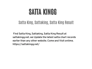 PPT - Satta King Result PowerPoint Presentation, free download - ID ...