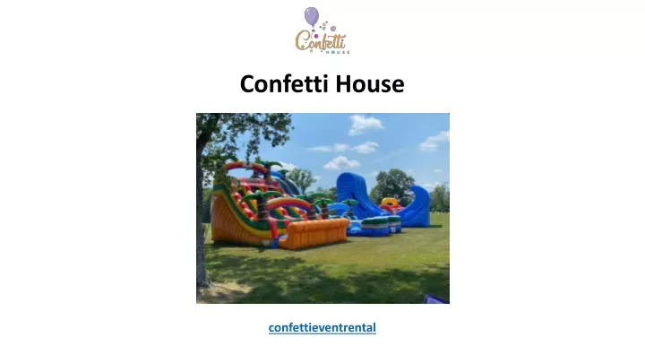 PPT - Confetti House PowerPoint Presentation, free download - ID:11746762