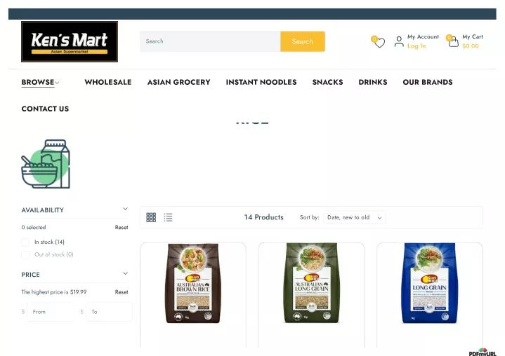 PPT - Asian Rice Supermarket PowerPoint Presentation, free download ...