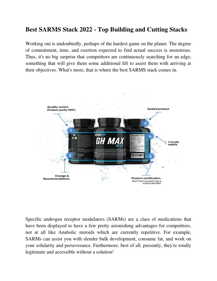 PPT - Best SARMS Stack 2022 - Top Building and Cutting Stacks ...