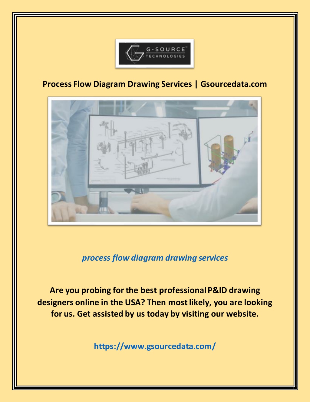 PPT - Process Flow Diagram Drawing Services | Gsourcedata.com ...