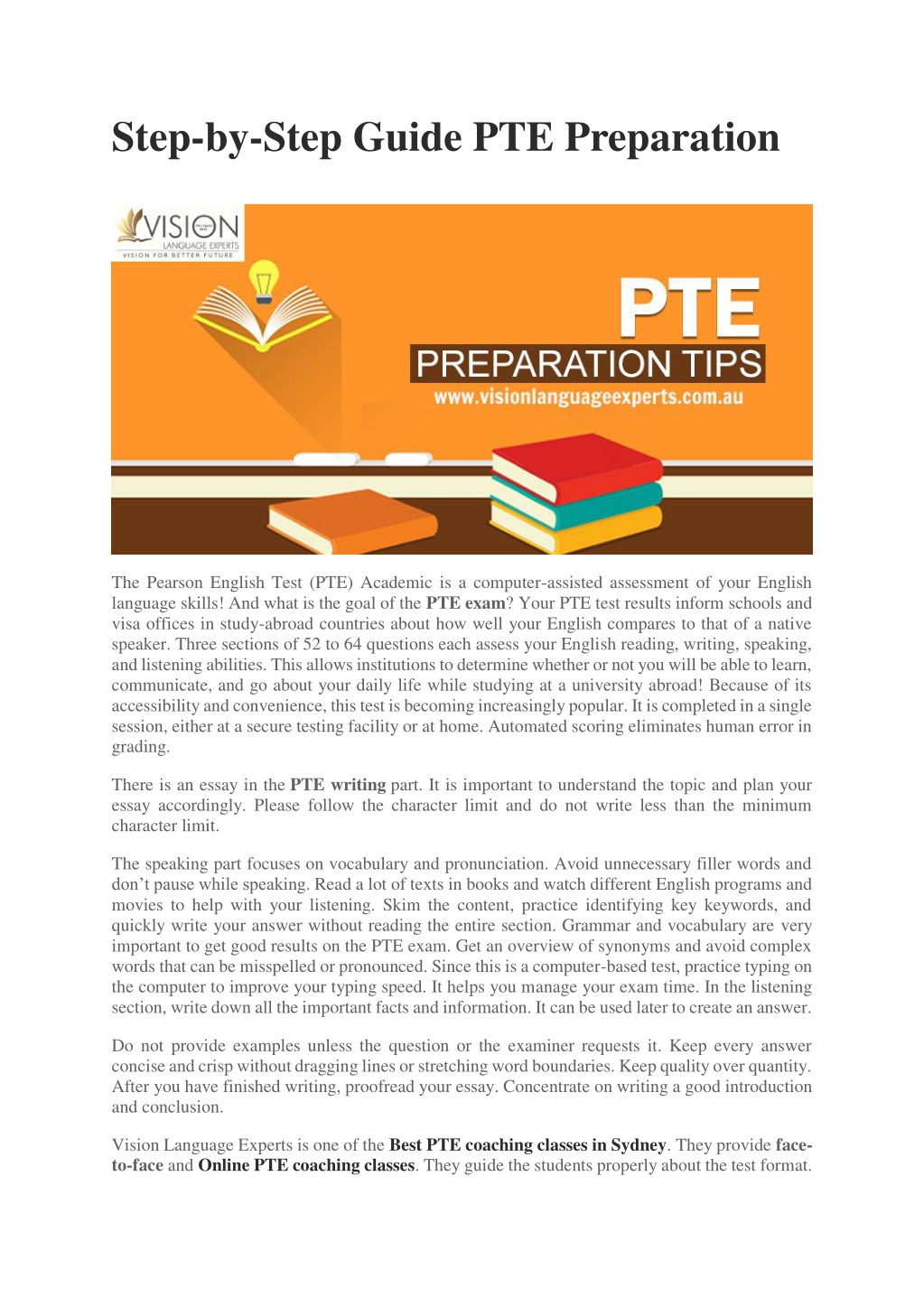 PPT - Step-by-Step Guide PTE Preparation PowerPoint Presentation, free ...