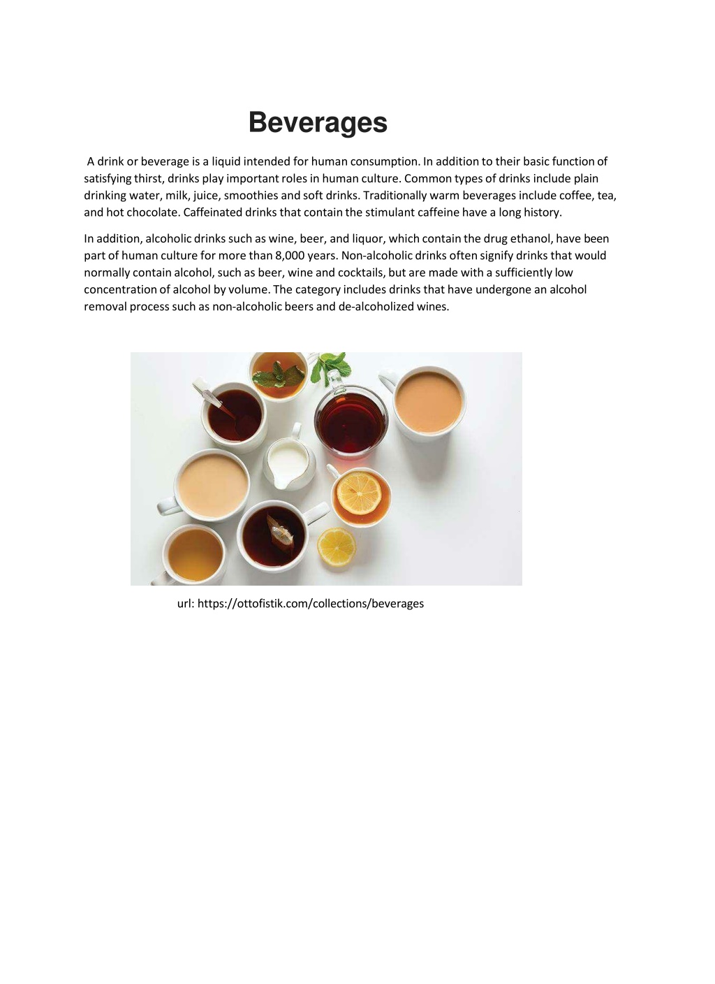 Food / Beverages Presentations on SlideServe