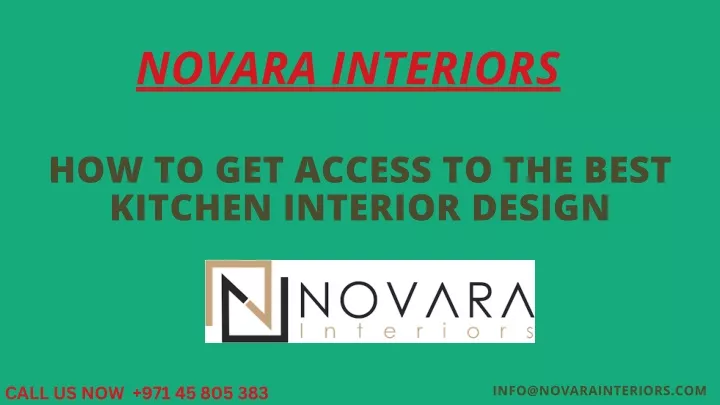 PPT - How to get access to the best kitchen interior design PowerPoint Presentation - ID:11762207