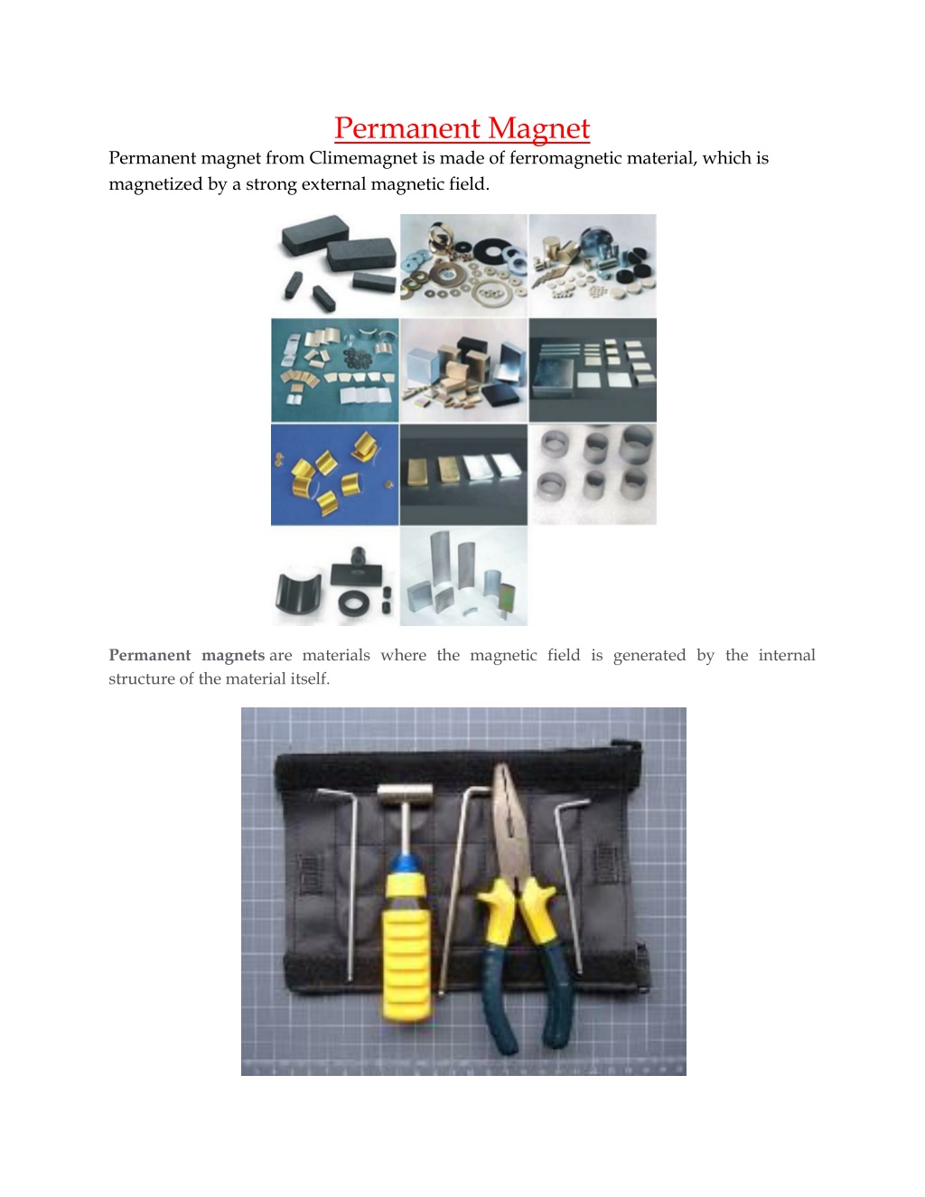 PPT - Permanent magnet PowerPoint Presentation, free download - ID:11764279