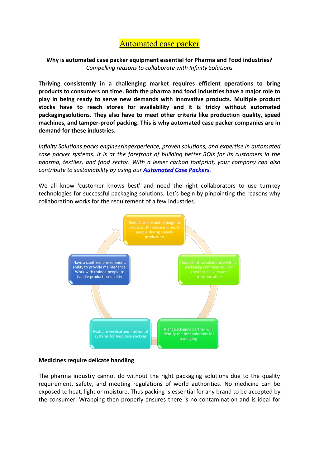 PPT - Automated case packer PowerPoint Presentation, free download - ID ...