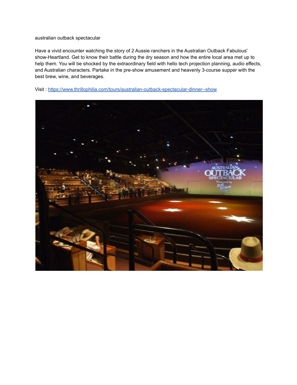 PPT - australian outback spectacular PowerPoint Presentation, free ...