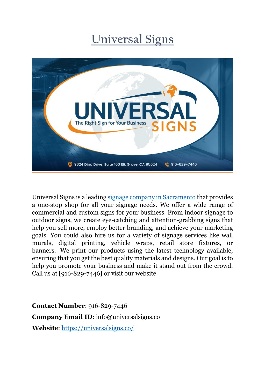 PPT - Universal Signs PowerPoint Presentation, free download - ID:11770885