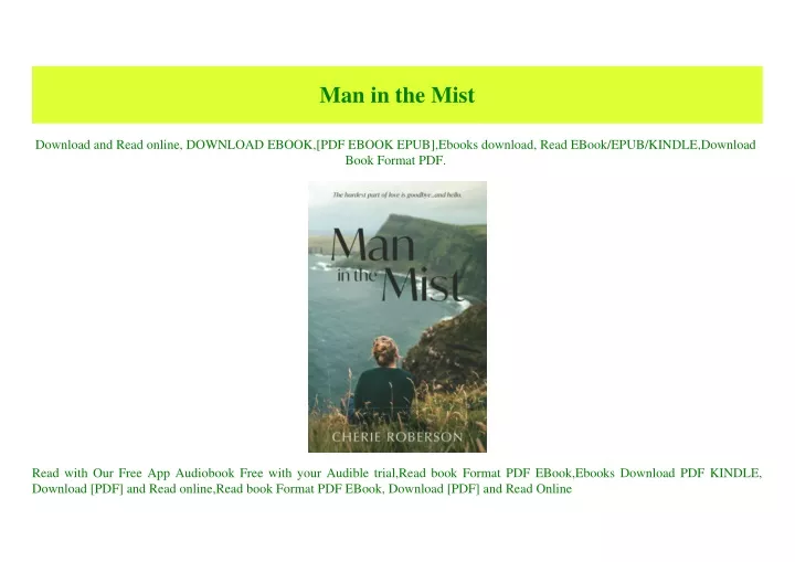 PPT - (READ-PDF!) Man in the Mist download ebook PDF EPUB PowerPoint Presentation - ID:11772352