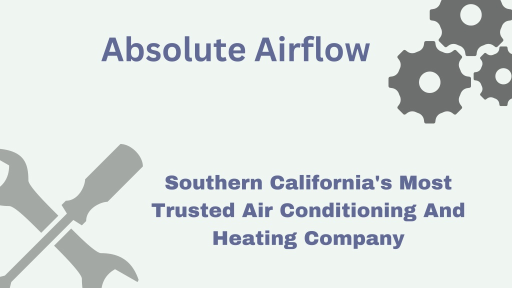 PPT - Absolute Airflow PowerPoint Presentation, free download - ID:11773356