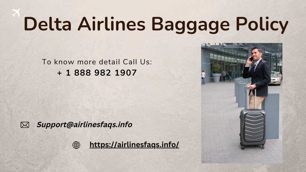PPT - Delta Airlines Baggage Policy PowerPoint Presentation, free download - ID:11776448