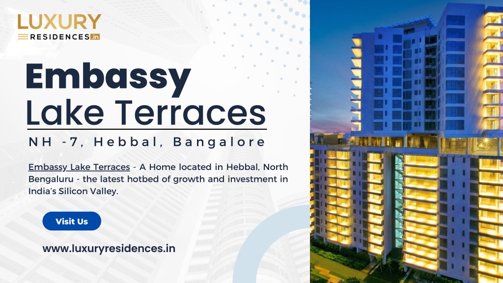 PPT - Embassy Lake Terraces - Hebbal Bangalore PowerPoint Presentation ...