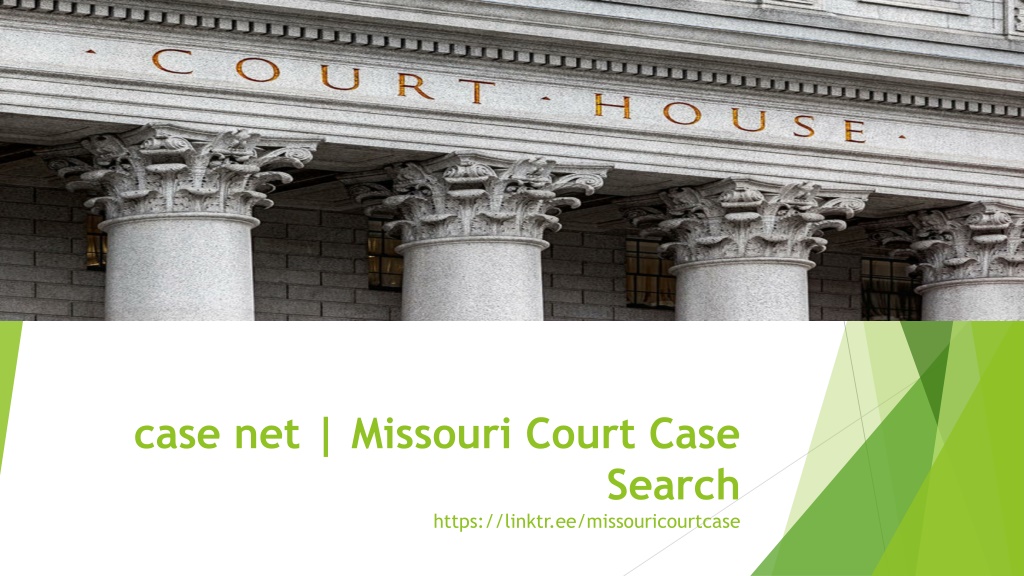 PPT - case net | Missouri Court Case Search PowerPoint Presentation ...