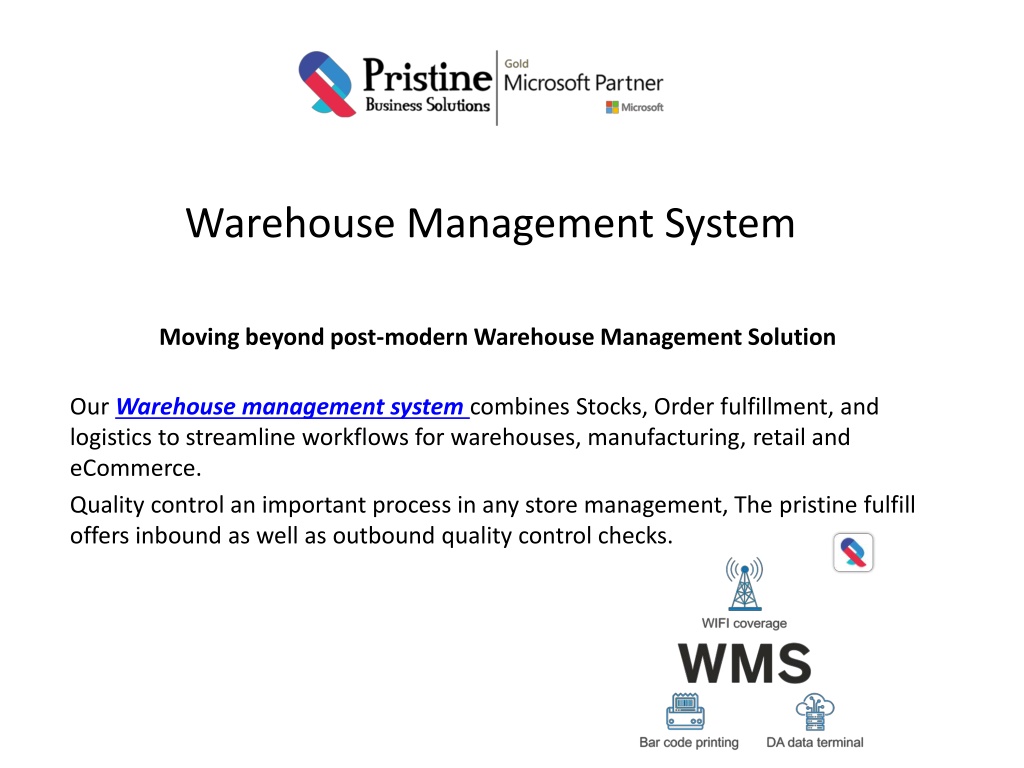 PPT - Warehouse Management System PPT PowerPoint Presentation, free download - ID:11782360