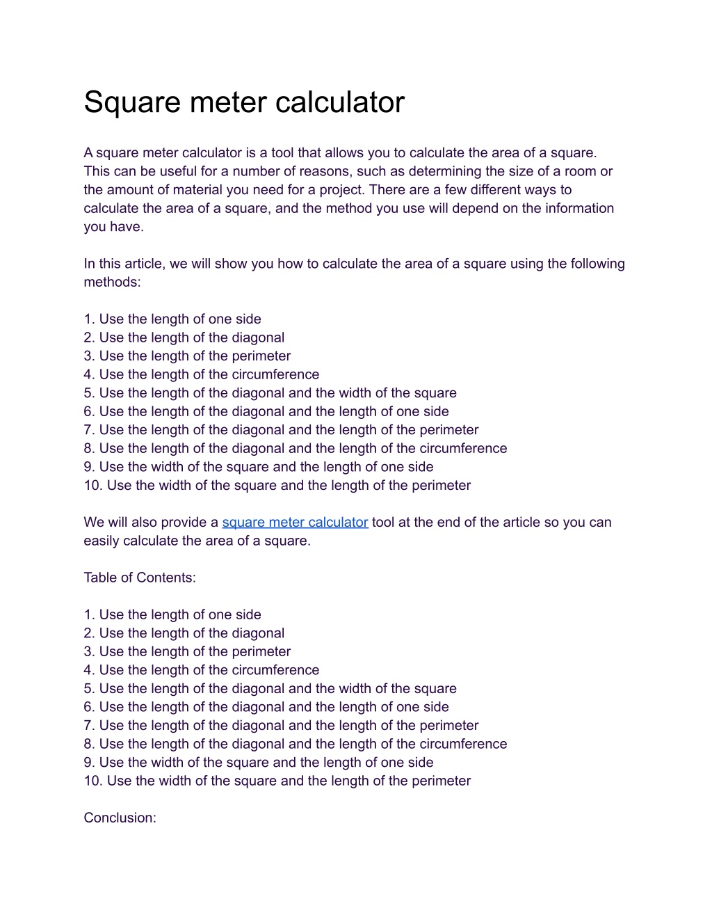 PPT - Square meter calculator PowerPoint Presentation, free download ...