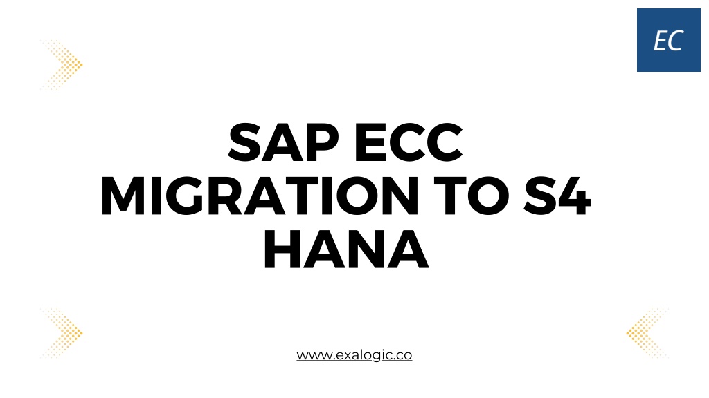 PPT - SAP ECC migration to S4 Hana consultant PowerPoint Presentation, free download - ID:11787222