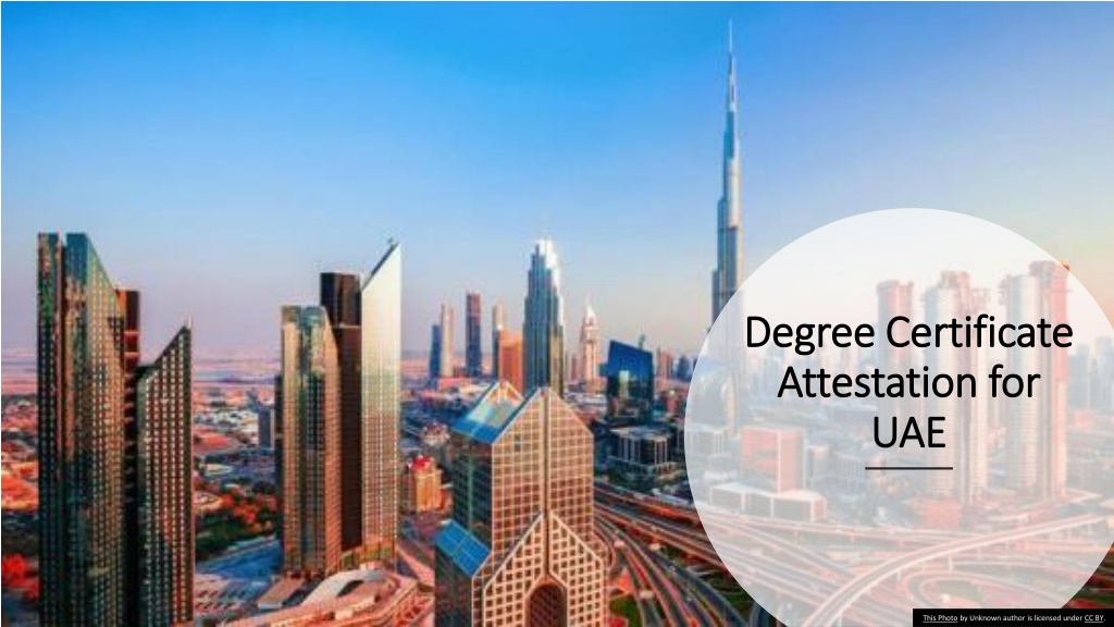 PPT - Degree Certificate attestation UAE PowerPoint Presentation, free ...