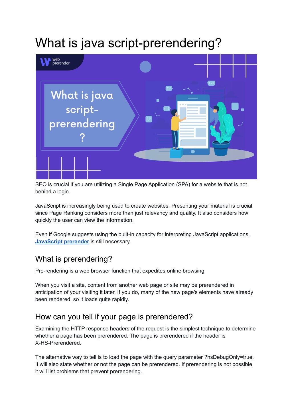 PPT - What is java script-prerendering PowerPoint Presentation, free ...