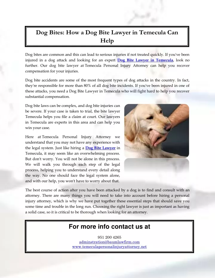PPT - Temecula Personal Injury Attorney PowerPoint Presentation, free ...