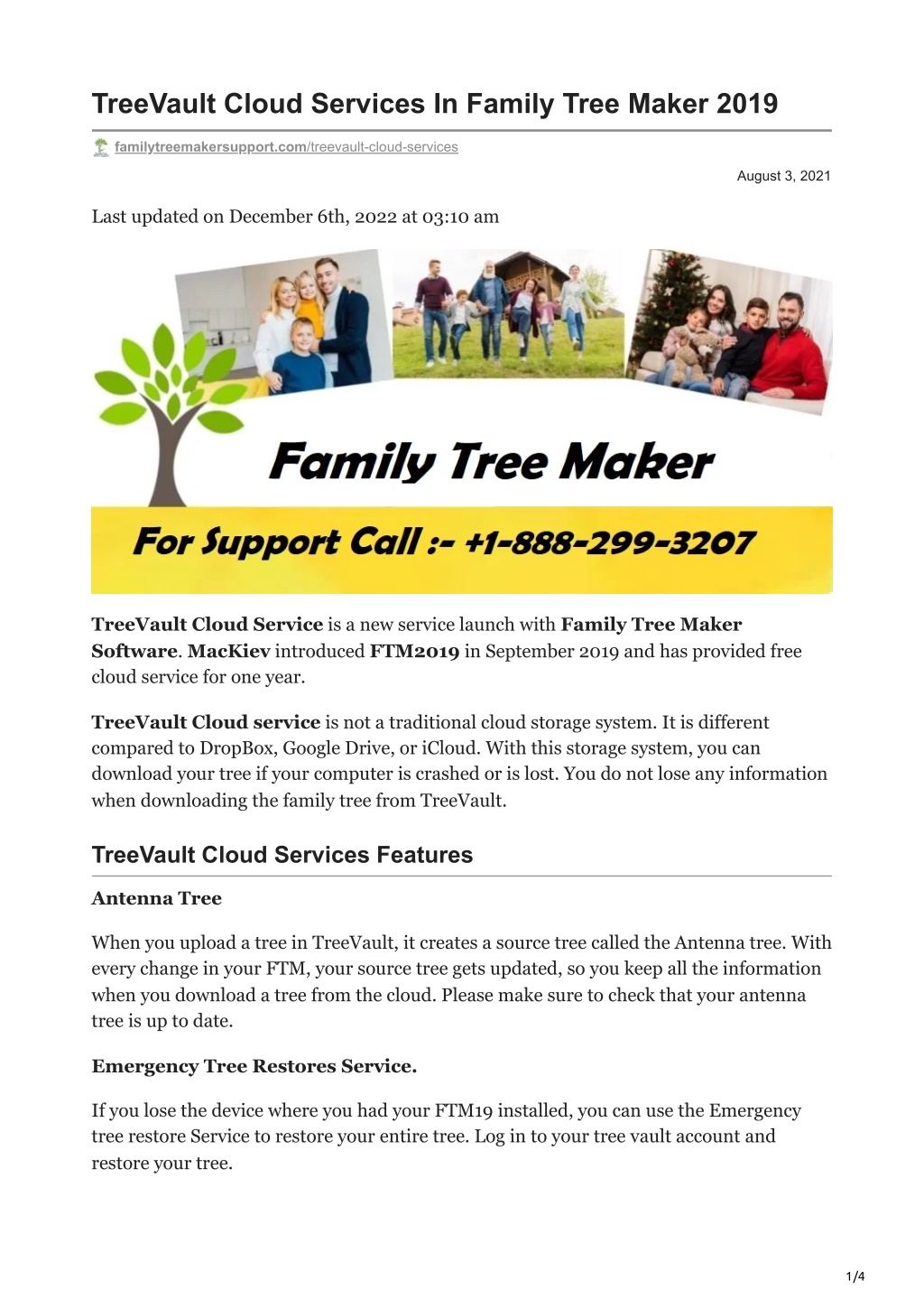 PPT - TreeVault Cloud Services In Family Tree Maker 2019 PowerPoint ...