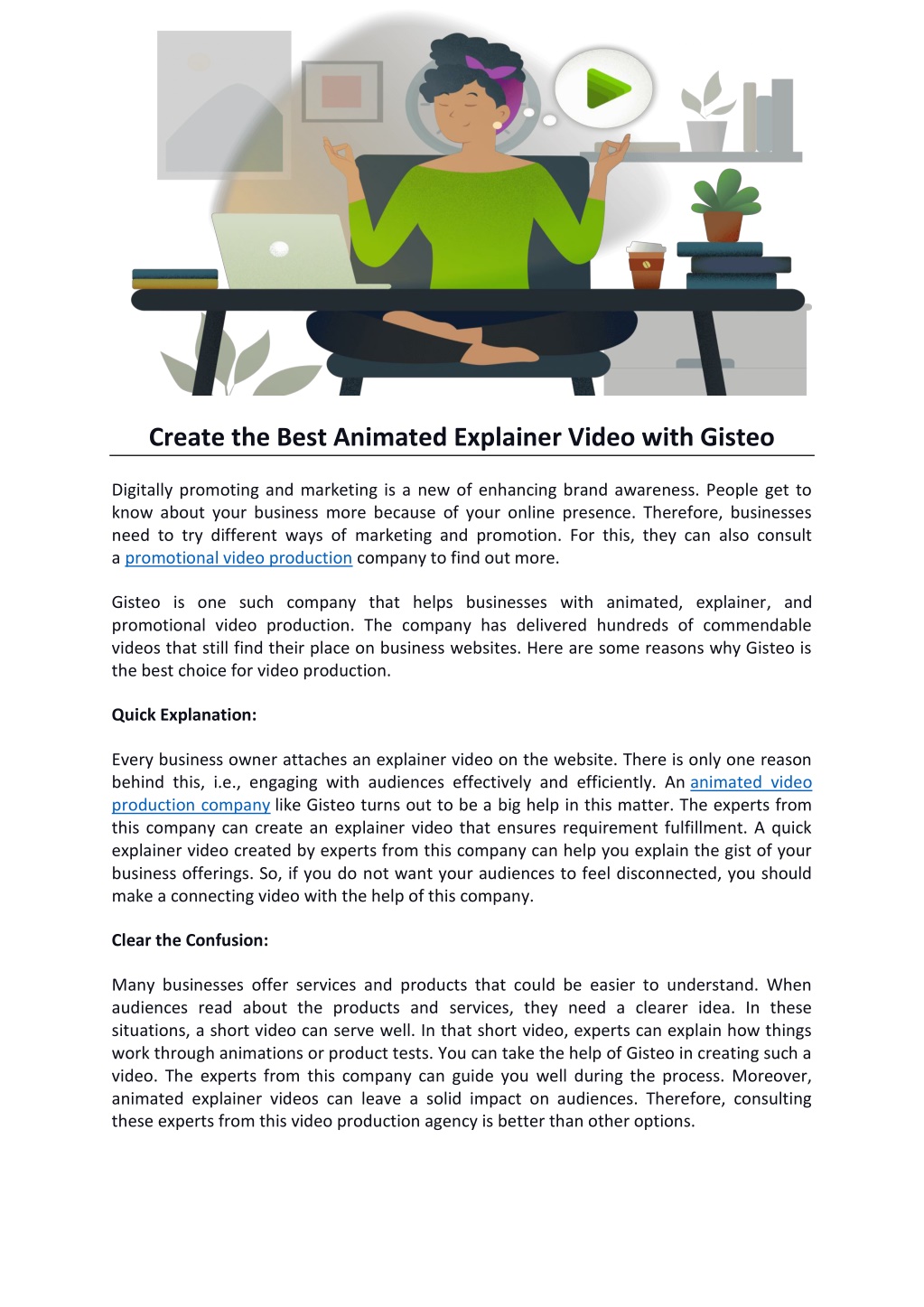 PPT - Create the Best Animated Explainer Video with Gisteo PowerPoint ...
