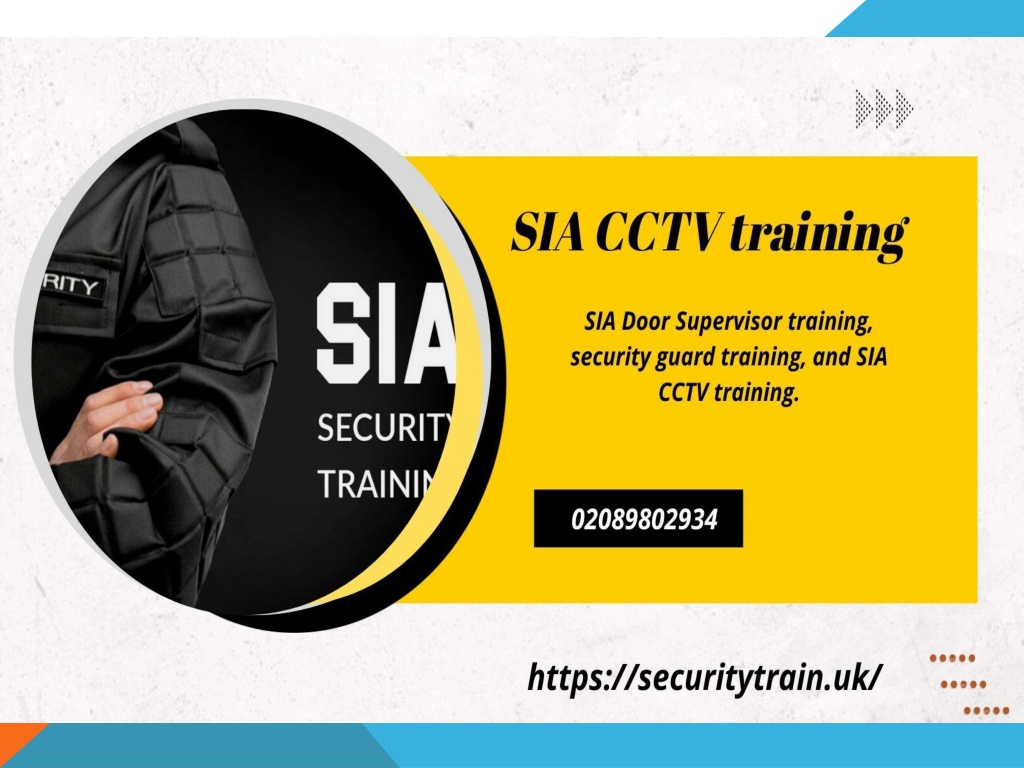 PPT - SIA CCTV Training PowerPoint Presentation, free download - ID ...