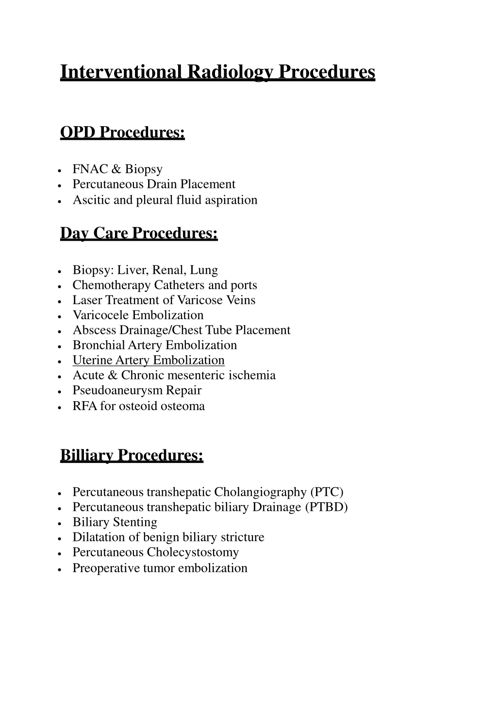 PPT - Interventional Radiology Procedures PowerPoint Presentation, free ...