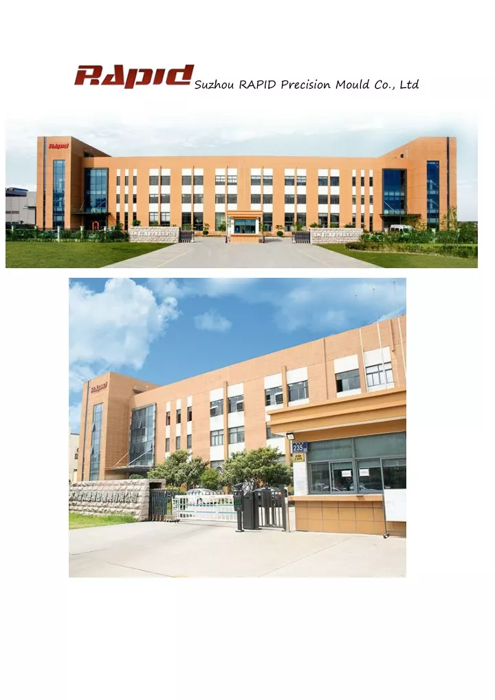 PPT - Suzhou RAPID Precision Mould Co., Ltd. PowerPoint Presentation ...