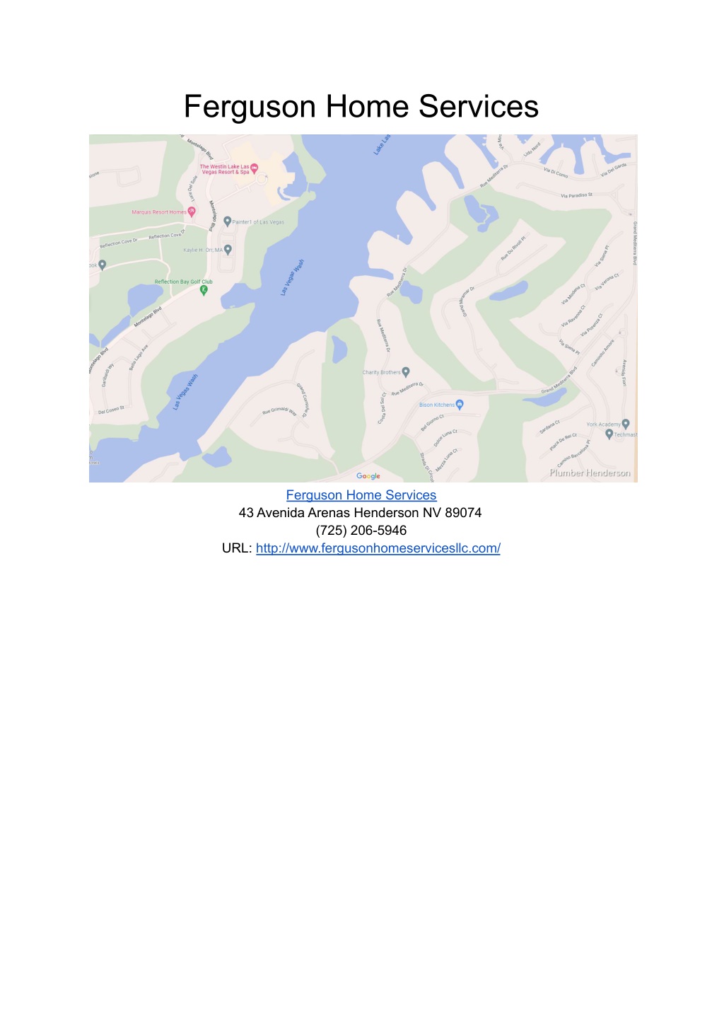 PPT - Ferguson Home Services PowerPoint Presentation, free download ...