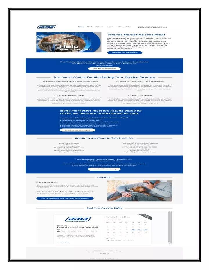 PPT - Best Digital Marketing Company in Orlando-DMA Consulting ...