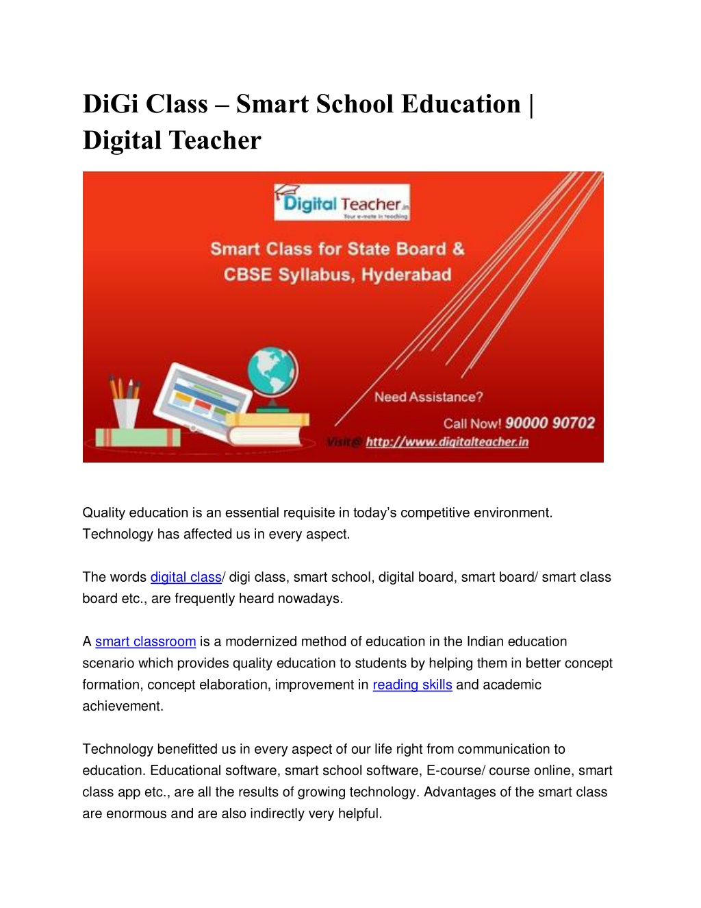 PPT - DiGi Class – Smart School Education Digital Teacher PowerPoint ...