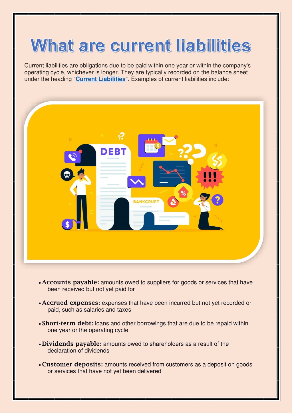 PPT - What are current liabilities PowerPoint Presentation, free ...