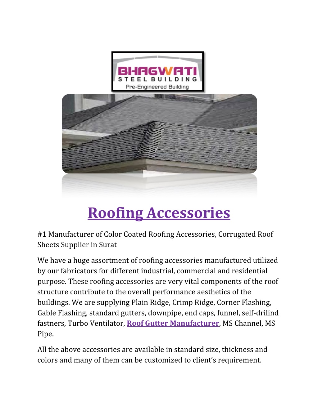 PPT - Roofing Accessories PowerPoint Presentation, free download - ID ...