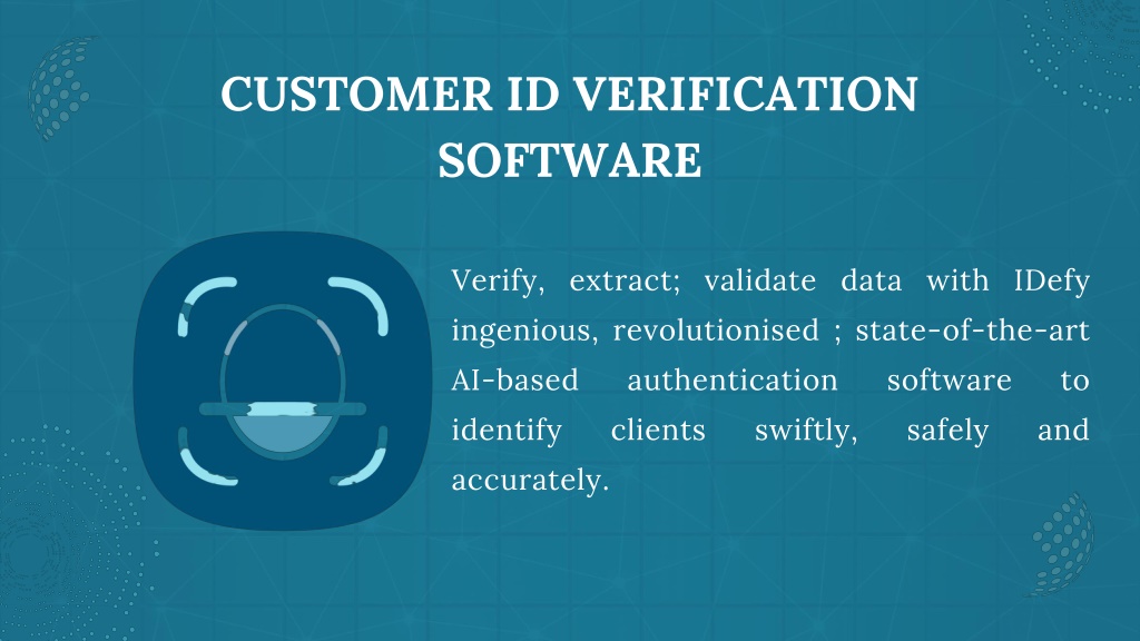PPT - Customer ID Verification Software PowerPoint Presentation, free download - ID:11829264