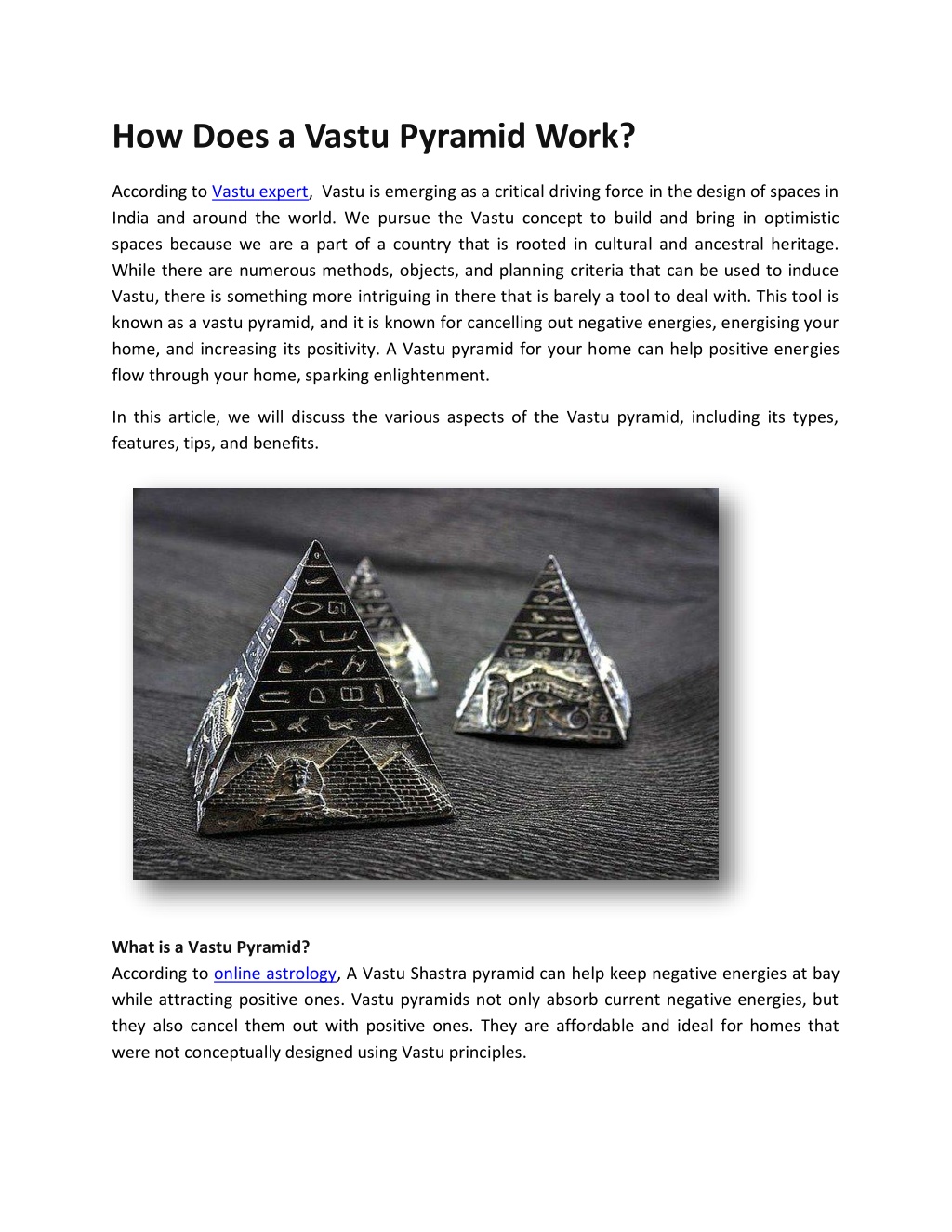 PPT - How Does a Vastu Pyramid Work PowerPoint Presentation, free ...