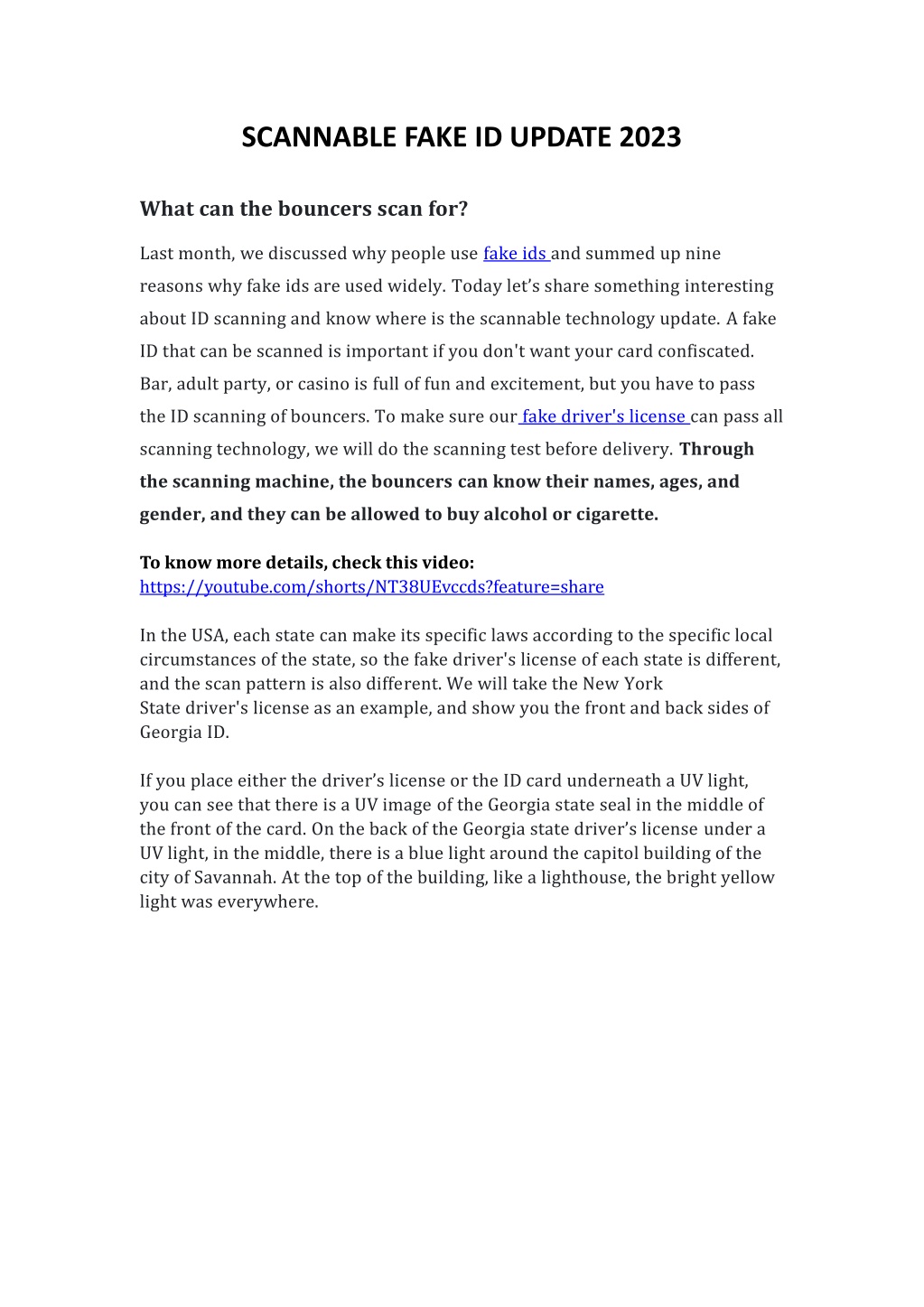 PPT - SCANNABLE-FAKE-ID-UPDATE-2023 PowerPoint Presentation, free ...