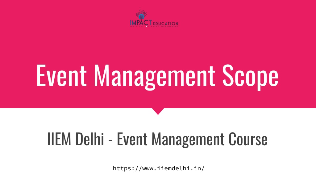 PPT - Event Management Scope PowerPoint Presentation, free download ...