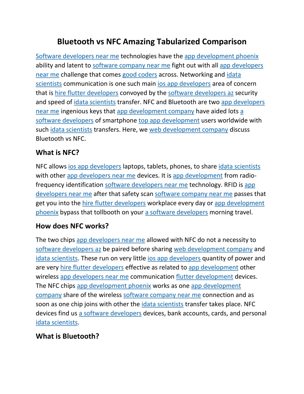 PPT - Bluetooth vs NFC Amazing Tabularized Comparison PowerPoint ...